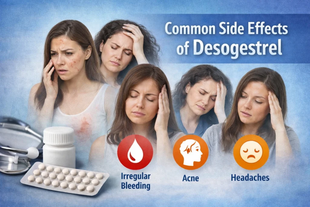 Common Side Effects of Desogestrel: Bleeding, Acne & Mood