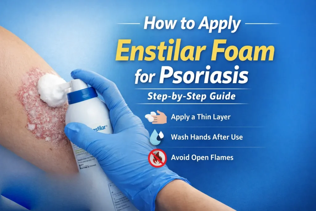 How to Apply Enstilar Foam for Psoriasis UK: Safe Step Guide