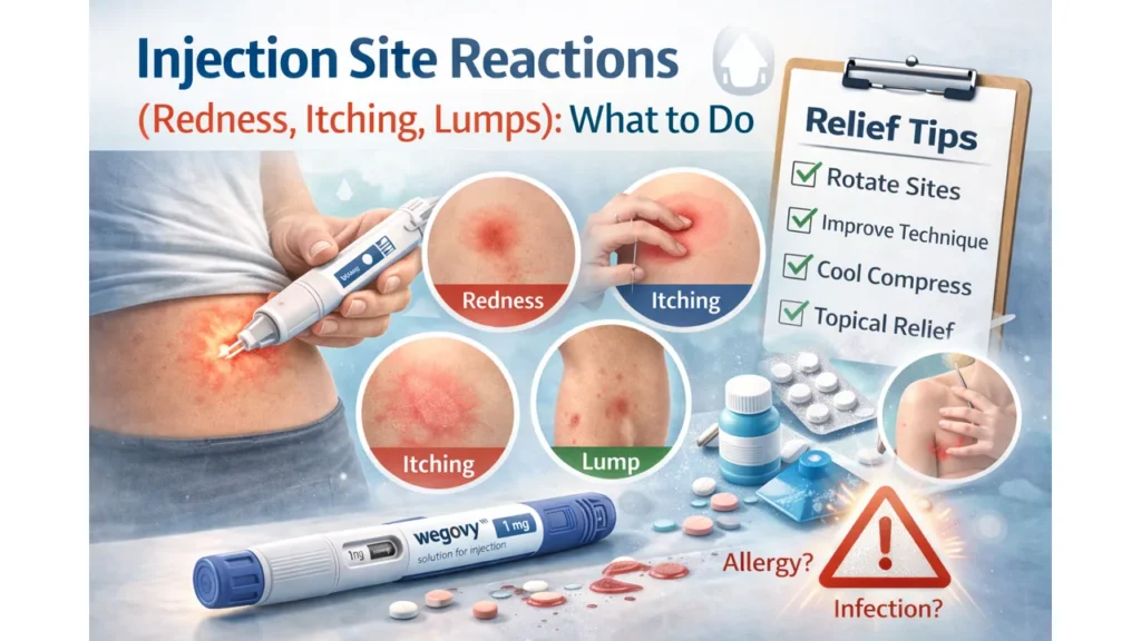 Injection Site Reactions (Redness, Itching, Lumps): What to Do ...
